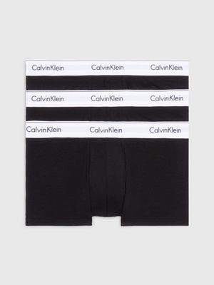 3 Pack Low Rise Trunks - Modern Cotton Calvin Klein® | 000NB1085A001