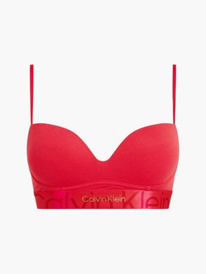 Push Up Bralette Embossed Icon Calvin Klein® 000qf7054e5fj