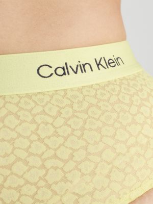 Lace High Waisted Bikini Briefs - CK96 Calvin Klein® | 000QF7177E9LD