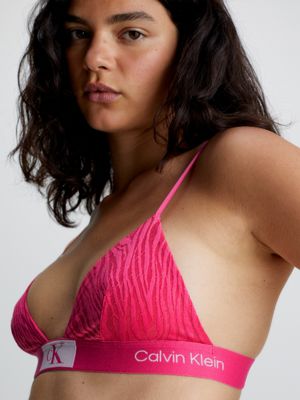Lace Triangle Bra Ck96 Calvin Klein® 000qf7377efud