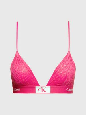 Lace Triangle Bra Ck96 Calvin Klein® 000qf7377efud
