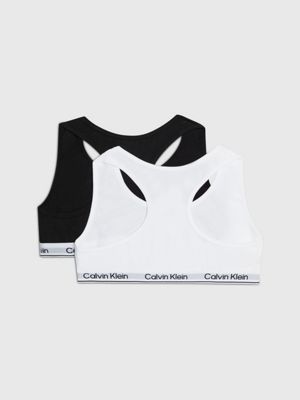 2 Pack Girls Bralettes Modern Cotton Calvin Klein® G80g897000908