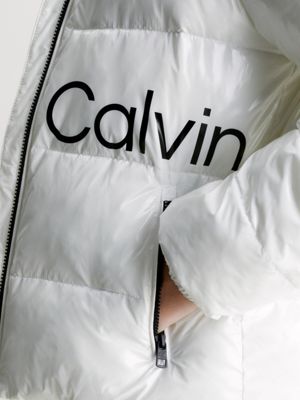 High Shine Fitted Puffer Jacket Calvin Klein® | J20J221885YBI