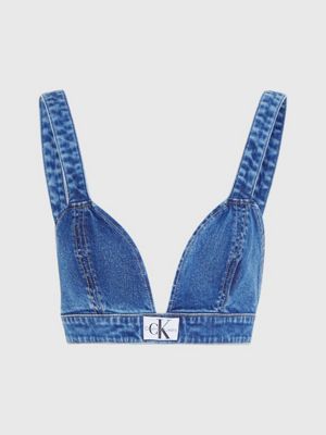 Denim Bralette Top Calvin Klein® | J20J2224751A4