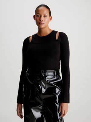 Cut Out Ribbed Jumper Calvin Klein® | J20J223216BEH