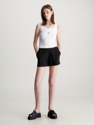 Jogging Shorts Aus Baumwoll Frottee Calvin Klein® J20j223418beh