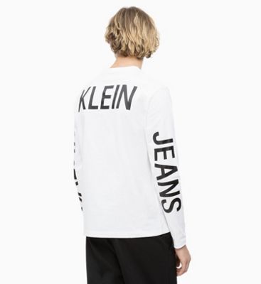 Mens T Shirts Long Sleeve T Shirts Calvin Klein® Official Site