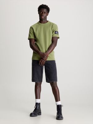 Baumwoll T Shirt Mit Waffelstruktur Calvin Klein® J30j323489l9n