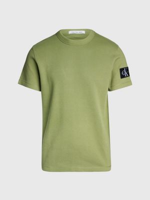 Baumwoll T Shirt Mit Waffelstruktur Calvin Klein® J30j323489l9n
