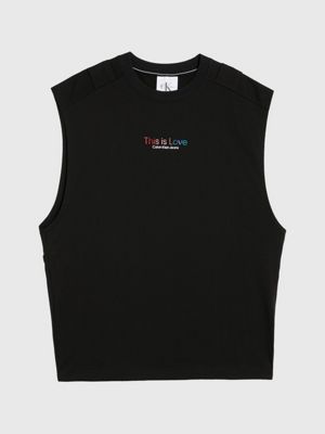 Double Layer Tank Top - Pride Calvin Klein® | J30J323604BEH