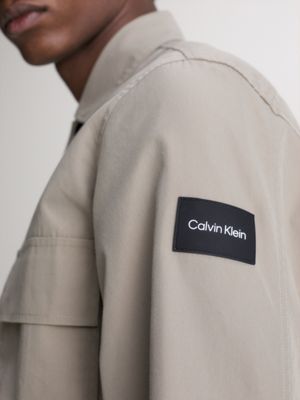 Boxy Twill Overshirt Calvin Klein® | K10K109920PKR