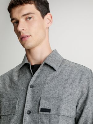 Boxy Flannel Overshirt Calvin Klein® | K10K111727PTA