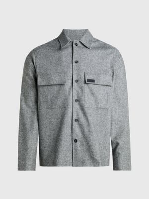 Boxy Flannel Overshirt Calvin Klein® | K10K111727PTA