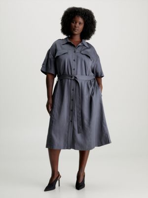 Plus Size Relaxed Shirt Dress Calvin Klein® | K20K205662PT5