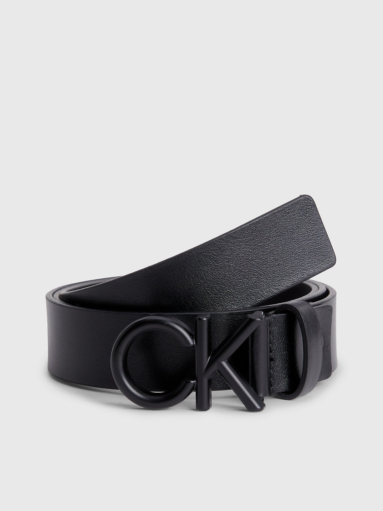 Leren riem met logo Calvin Klein® | K50K510626BAX Leren riem met logo Calvin Klein® | K50K510626BAX