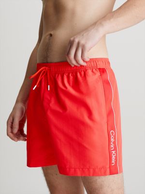 Red SWIM SHORTS for Men | Calvin Klein®
