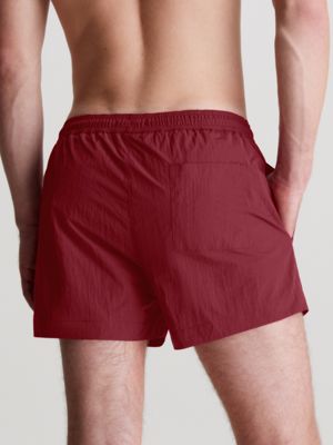 Short Drawstring Swim Shorts Calvin Klein® | KM0KM00979GCD