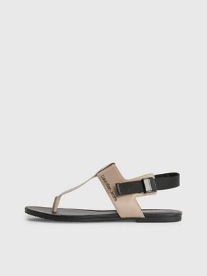 Recycled Satin Sandals Calvin Klein® | YW0YW00957ABO